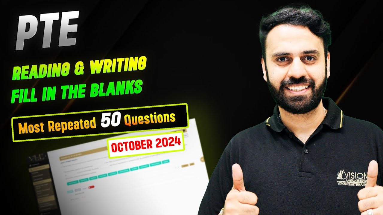 PTE Reading and Writing Fill in the Blanks | Real Exam Predictions ...