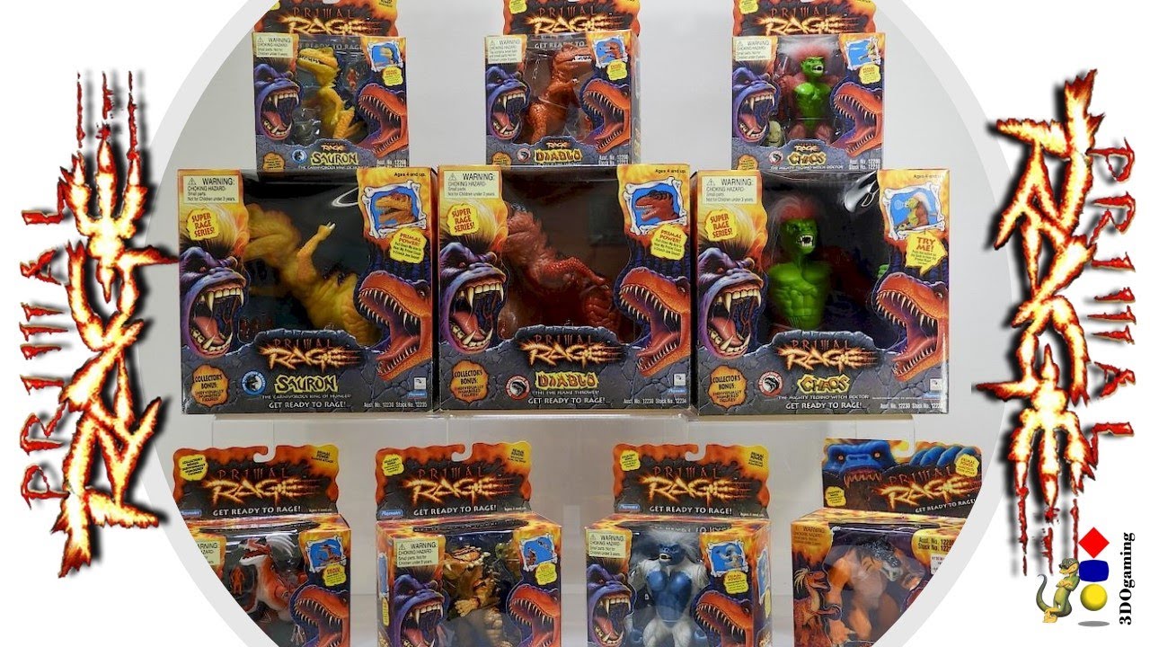 Primal Rage Action Figure Advertisement (1996) - YouTube
