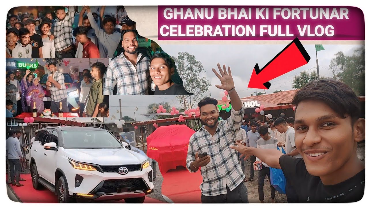 Ghanu Bhai Ki Dream Car Vlog || Ghanu Bhai Ki Johar bucks|| JITU RATHVA ...
