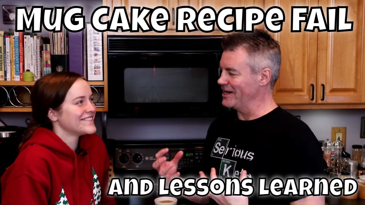 Hastily Made Mug Cake Fail plus a Few Helpful Tips - YouTube