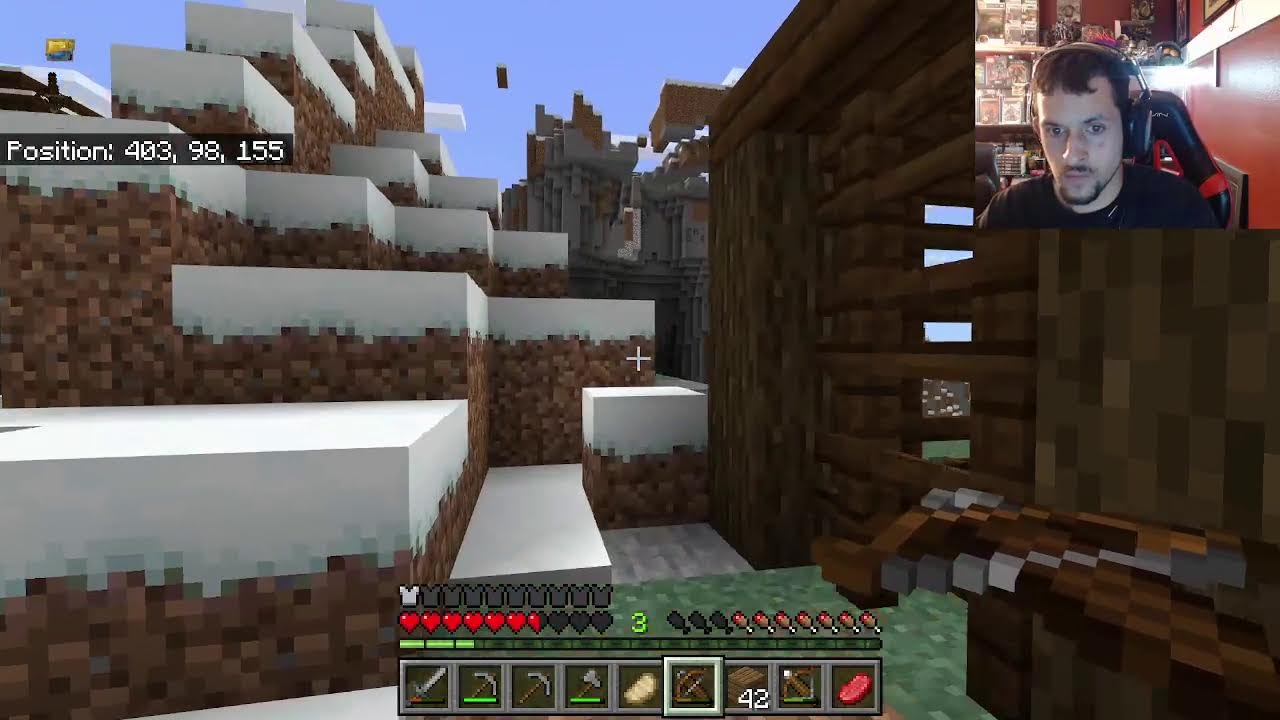 Minecraft hours with the little cousin!! - YouTube