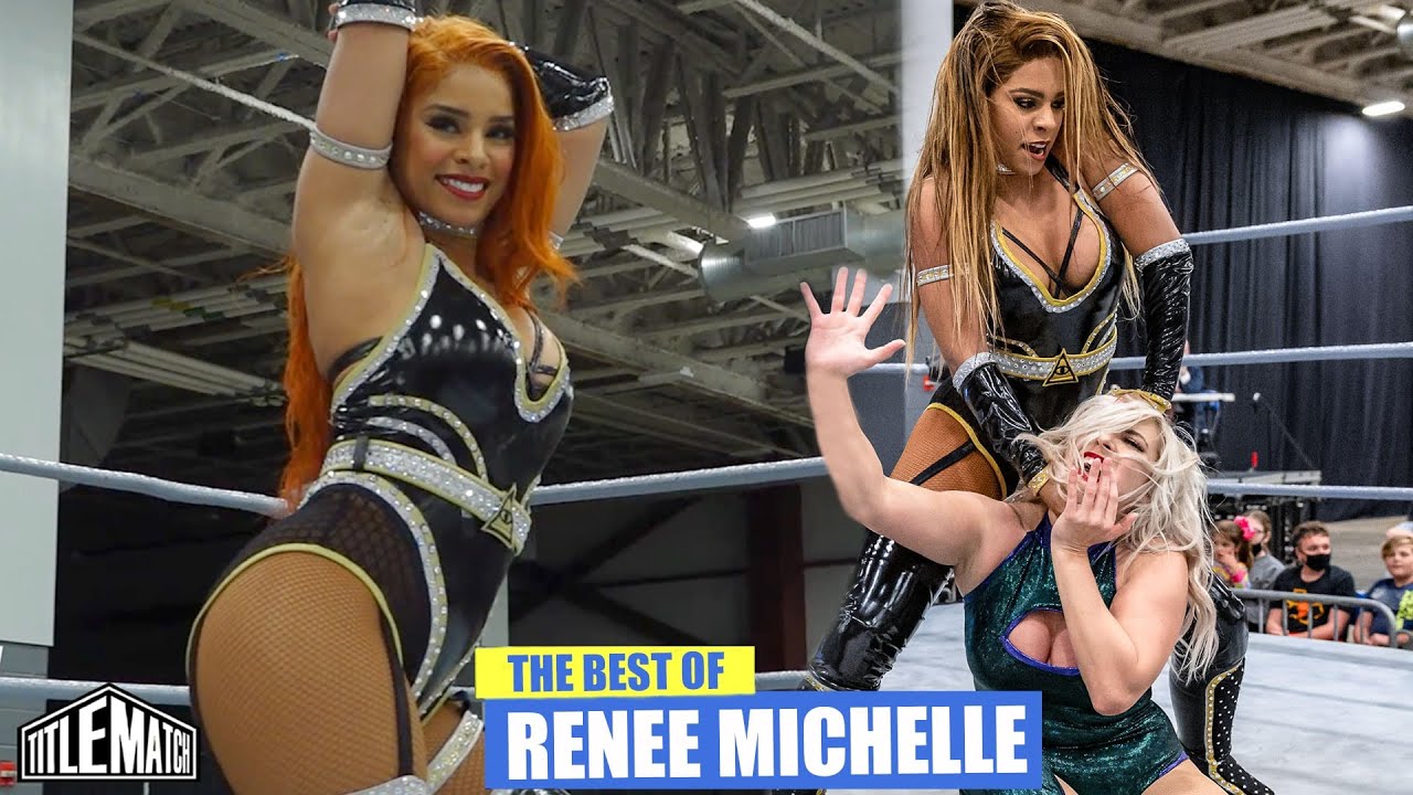 Best of Renee Michelle vs Kiera Hogan, Heather Monroe, Ivelisse (Women's Wrestling) - YouTube