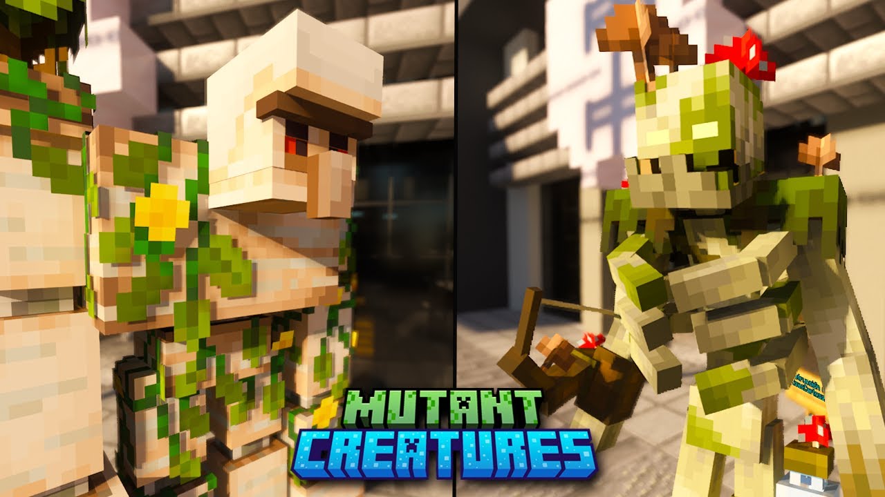 ADDON de CRIATURAS MUTANTES para MINECRAFT PE 1.21 * mutant creatures ...