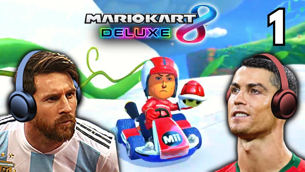 Messi & Ronaldo play MARIO KART - 1v1 Special! - YouTube