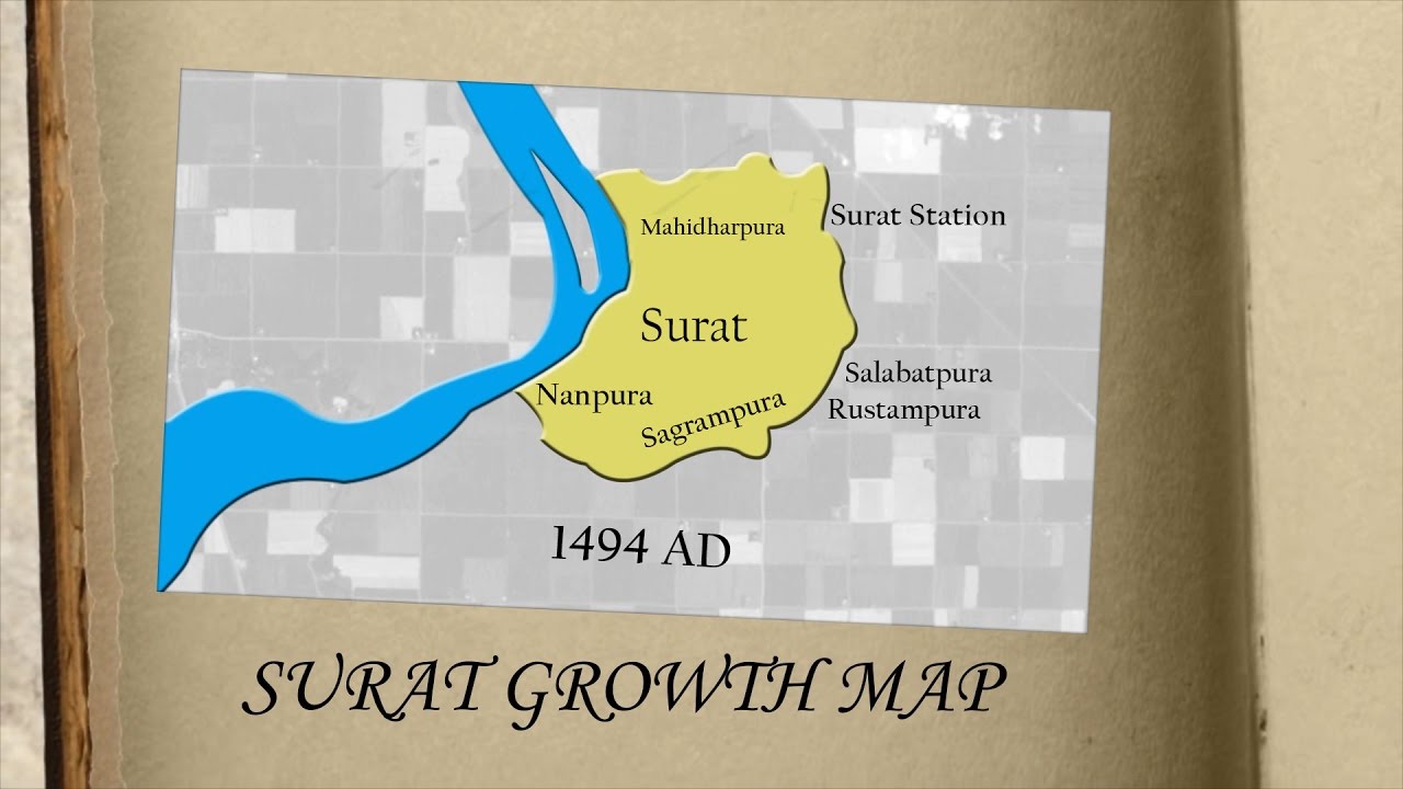 Surat Growth Map - YouTube