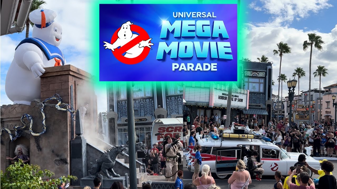 Universal Mega Movie Parade ️ [4k] #universalorlando - YouTube