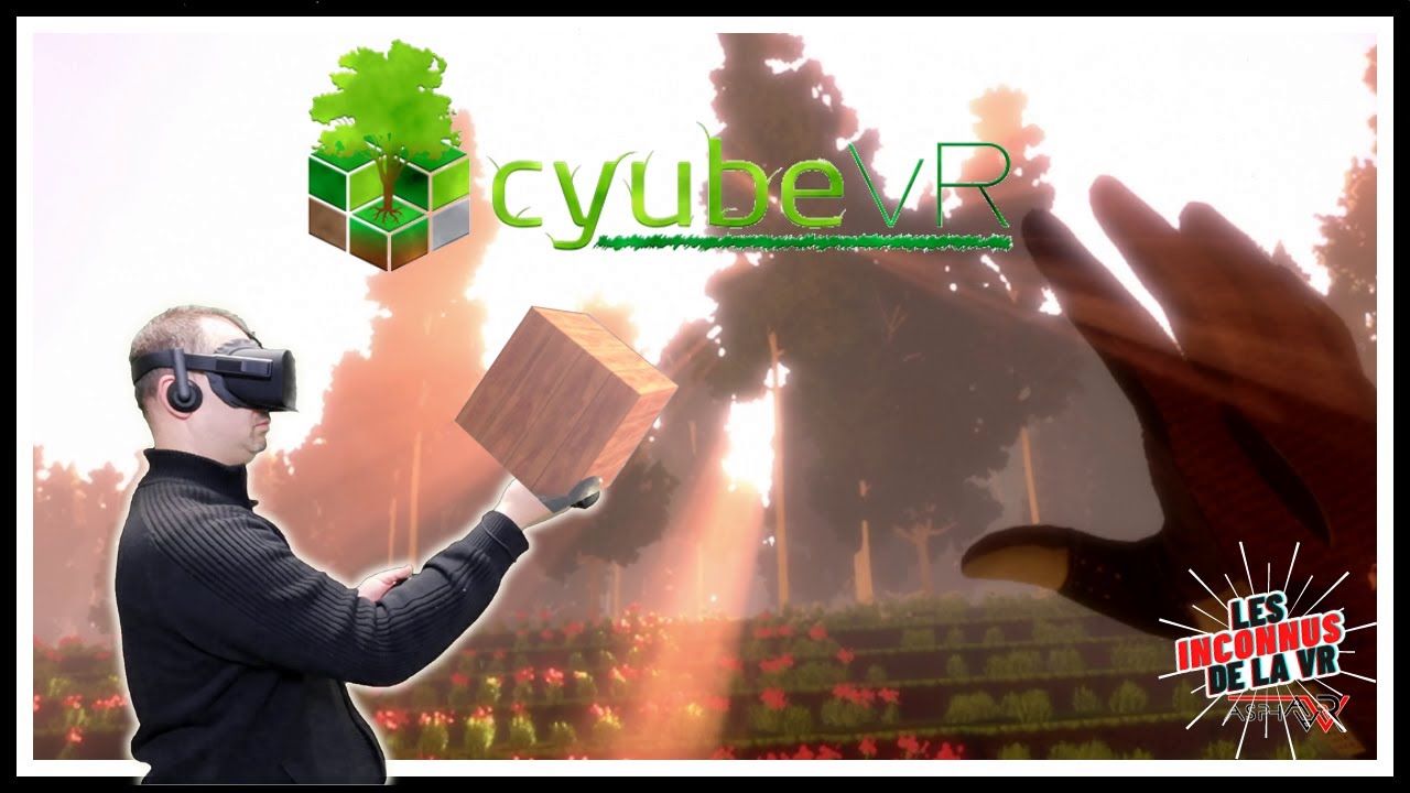 Le futur Minecraft de la VR? magnifique ! Cyube VR - YouTube