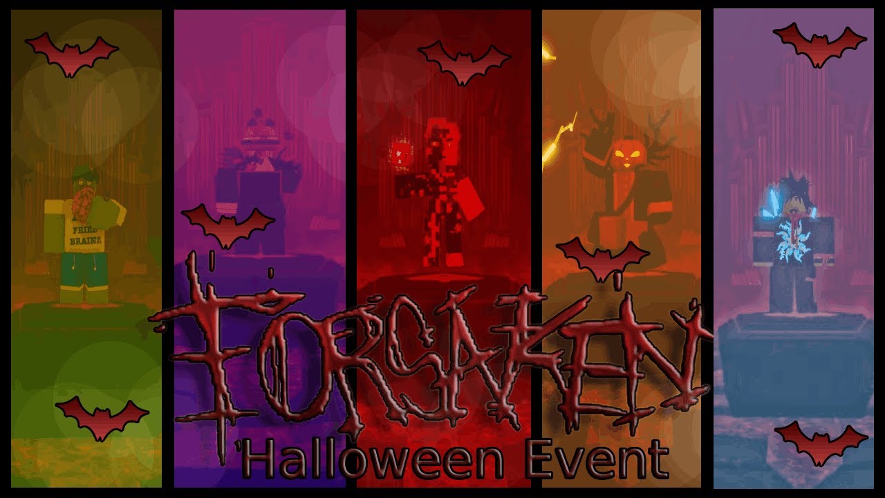 WE COMPLETED FORSAKEN MASQUERADE!! 🎃🎉(All skins review) - YouTube