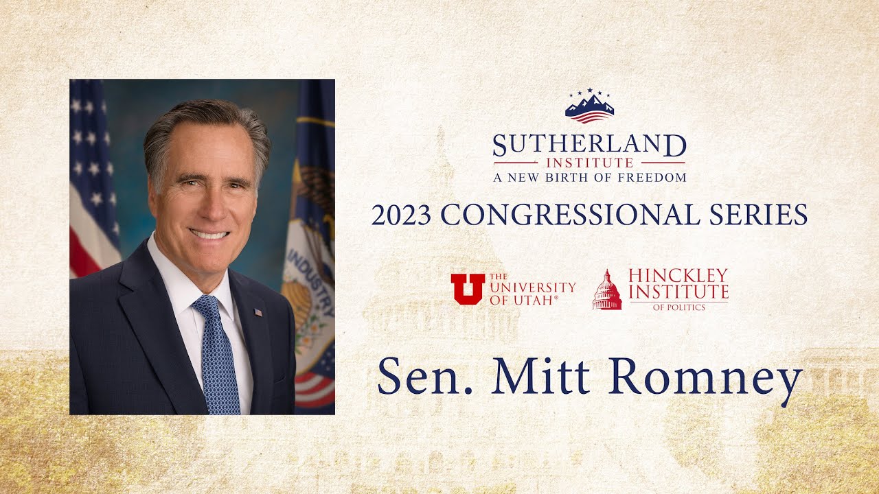 2023 Congressional Series - Sutherland Institute