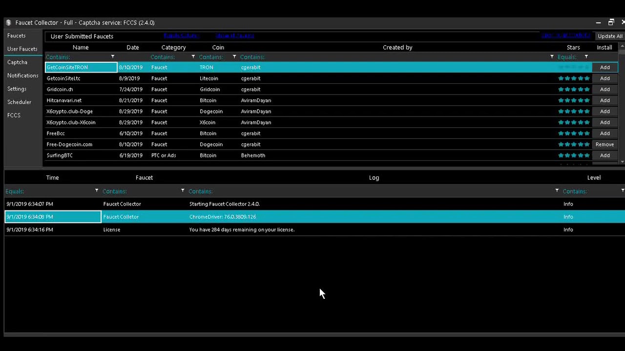 FAUCET BOT 2019 - Automated Collector - YouTube