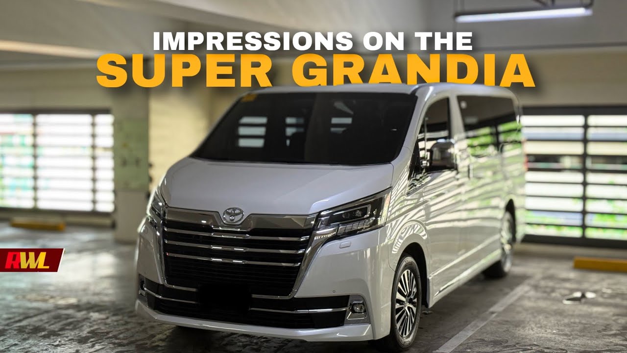 Impressions on the Toyota Super Grandia AT (leather) - YouTube