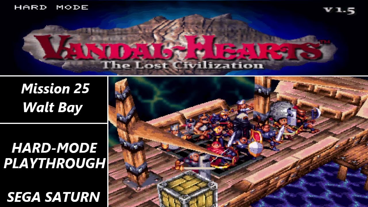 Walt Bay | VANDAL HEARTS (SATURN) HARD MODE WALKTHROUGH (Mission 25 ...