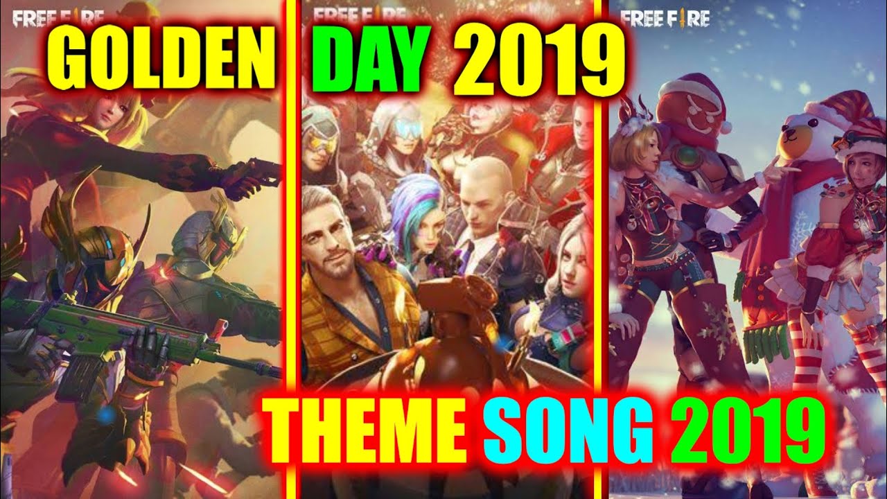 OLD GOLD DAYS FREE FIRE // FREE FIRE 2019 THEME SONG // PURANI YADE ...
