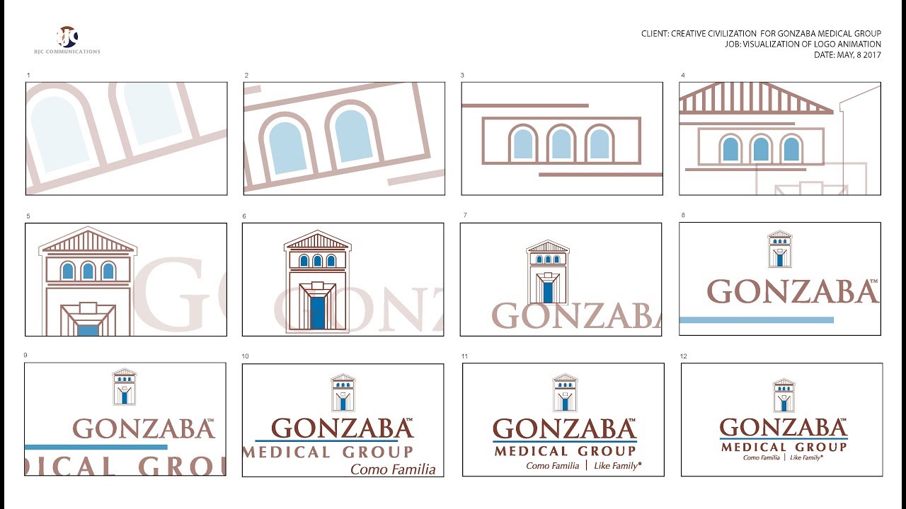 Gonzaba Medical Group Logo Animation - Loop - YouTube
