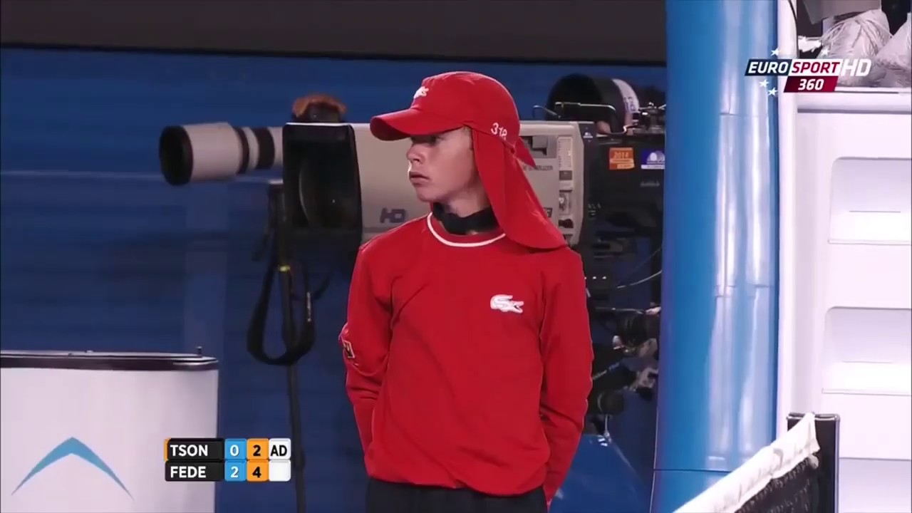 Roger Federer - Best Ball Boy Catches - YouTube