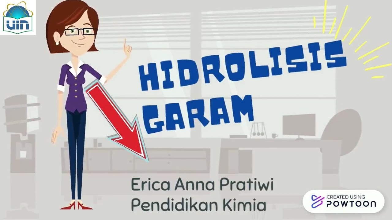 HIDROLISIS GARAM (animasi Powtoon) | Micro Teaching - YouTube