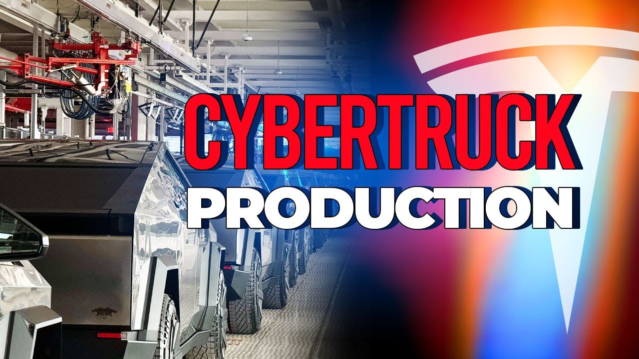 Tesla Cybertruck Production Ramp Going Great...1000/wk; 2024 2.2M ...