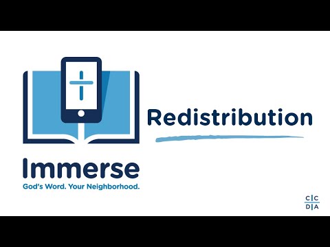 Redistribution » Christian Community Development Association