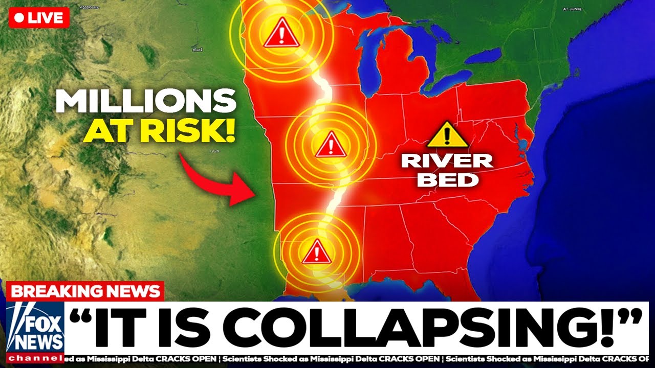 Scientists STUNNED as Mississippi River Delta is COLLAPSING Without Warning! - YouTube