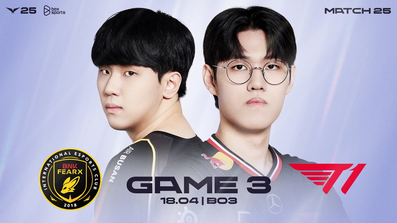[18.04.2025] BFX vs T1 | Game 3 | Bình Luận Tiếng Việt | LCK 2025 - YouTube