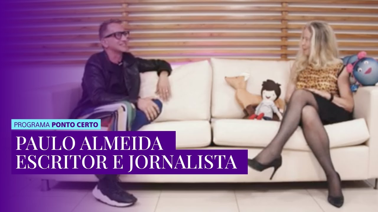 Paulo Almeida escritor, jornalista e professor universitário - YouTube