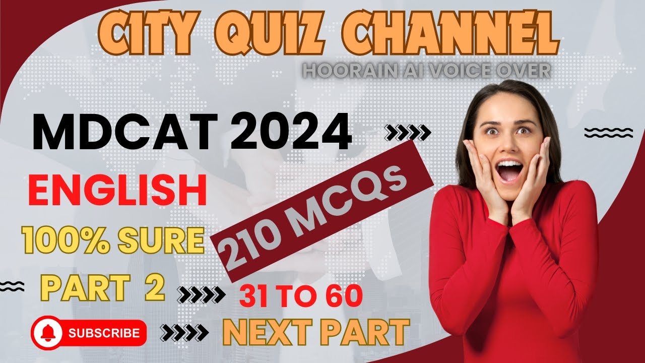 MDCAT 2024 | English Mcqs for Mdcat 2023 |english mcqs for entry test ...