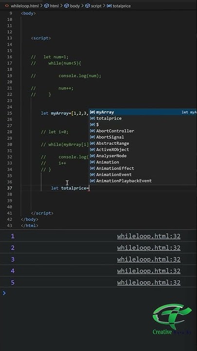 while loop in javascript - shorts - YouTube