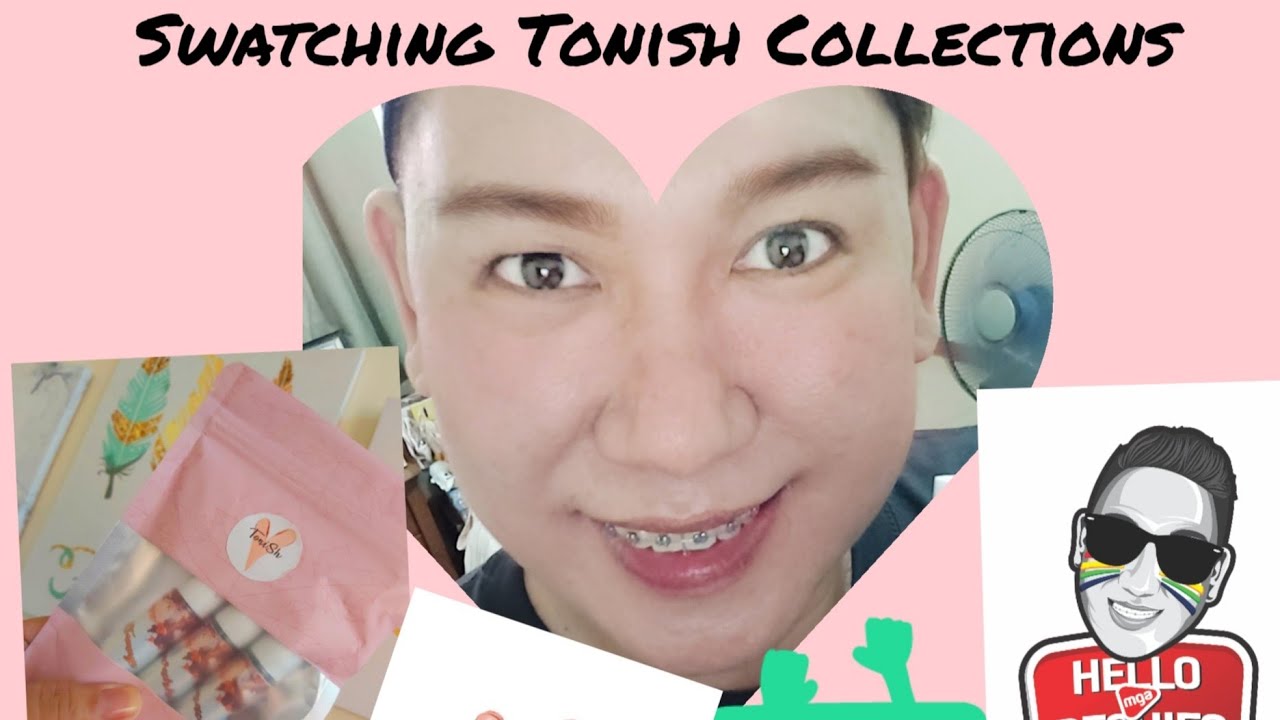 TONISH Collections #swatching #astonish #drunkblush - YouTube