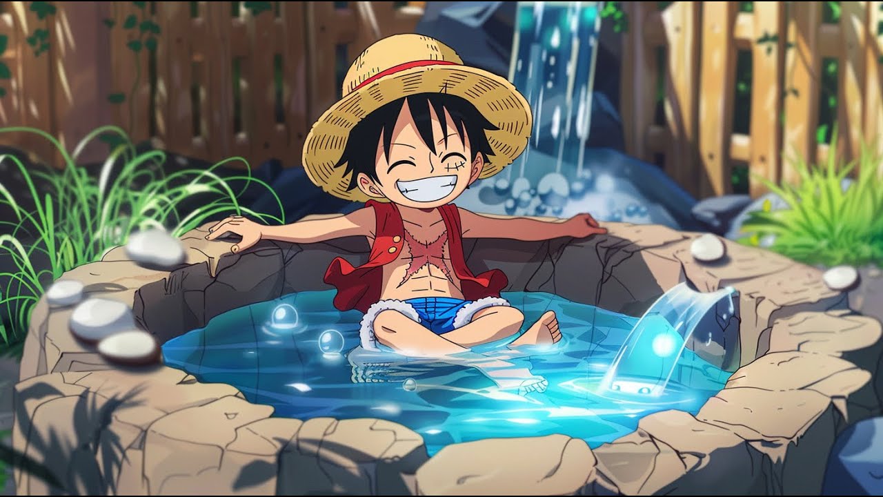 lofi hip hop radio 🎵 - beats to sleep/chill to 💤 , Luffy One Piece Lofi ...
