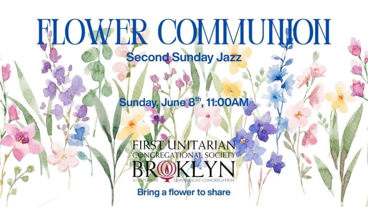Worship June 8, 2025 - A Communion of Flowers - YouTube