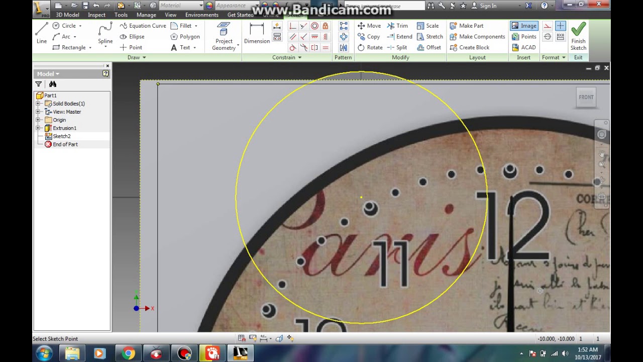 Autodesk Inventor - Inserting Image and Creating Decal - YouTube
