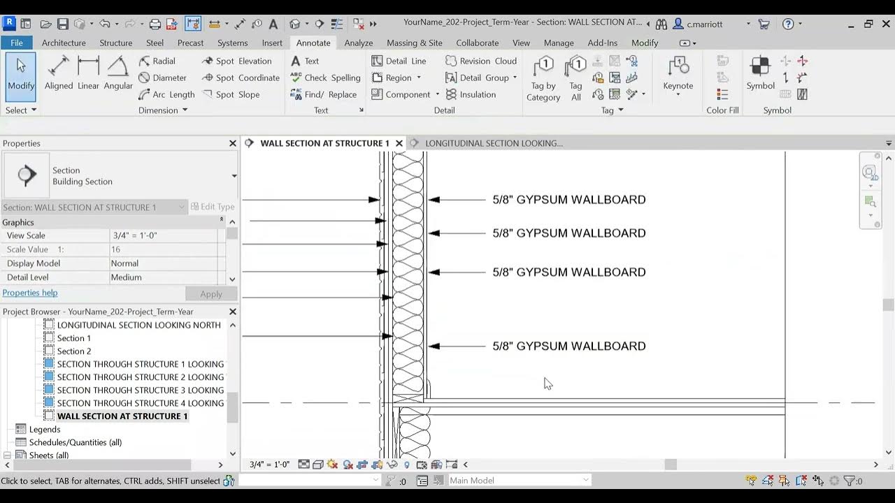 Revit: Floor Detail Annotations - YouTube