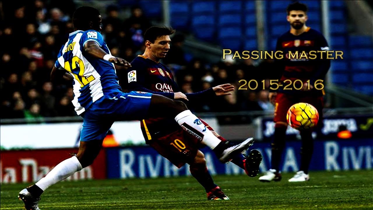 Lionel Messi Passing Master - Passes & Assists 2016 | HD - YouTube