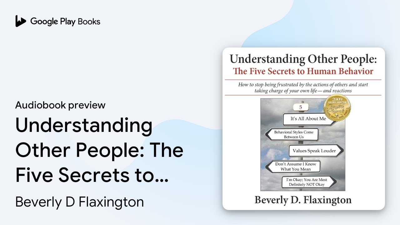 Understanding Other People: The Five Secrets to… by Beverly D ...