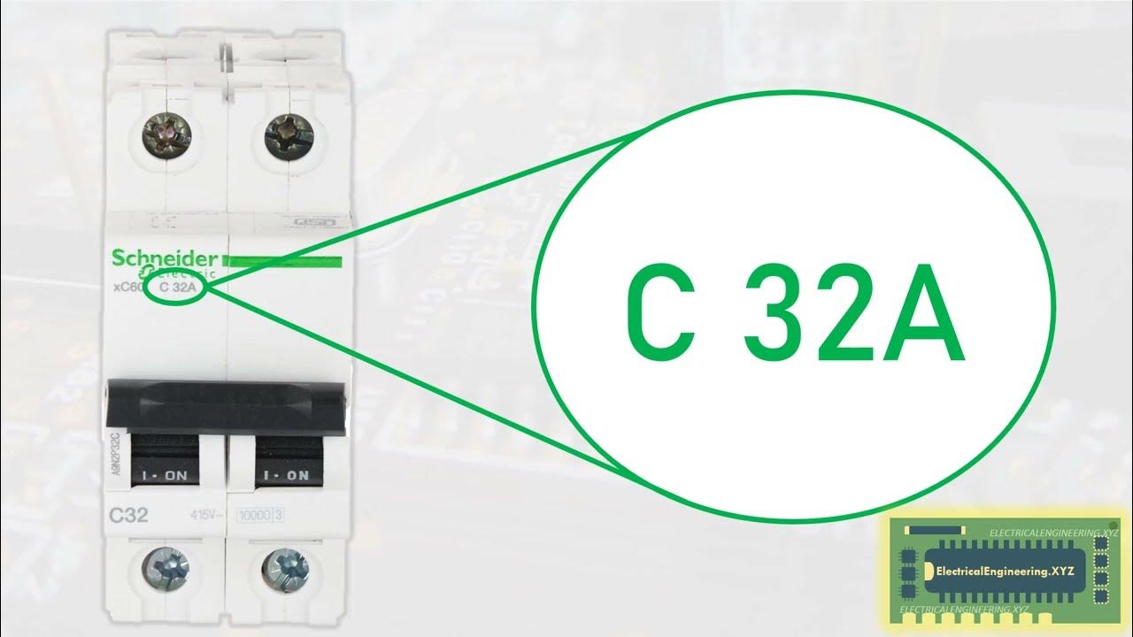 What does C32 A means in Circuit Breakers - C16, C32, C4, C2 in MCB ...