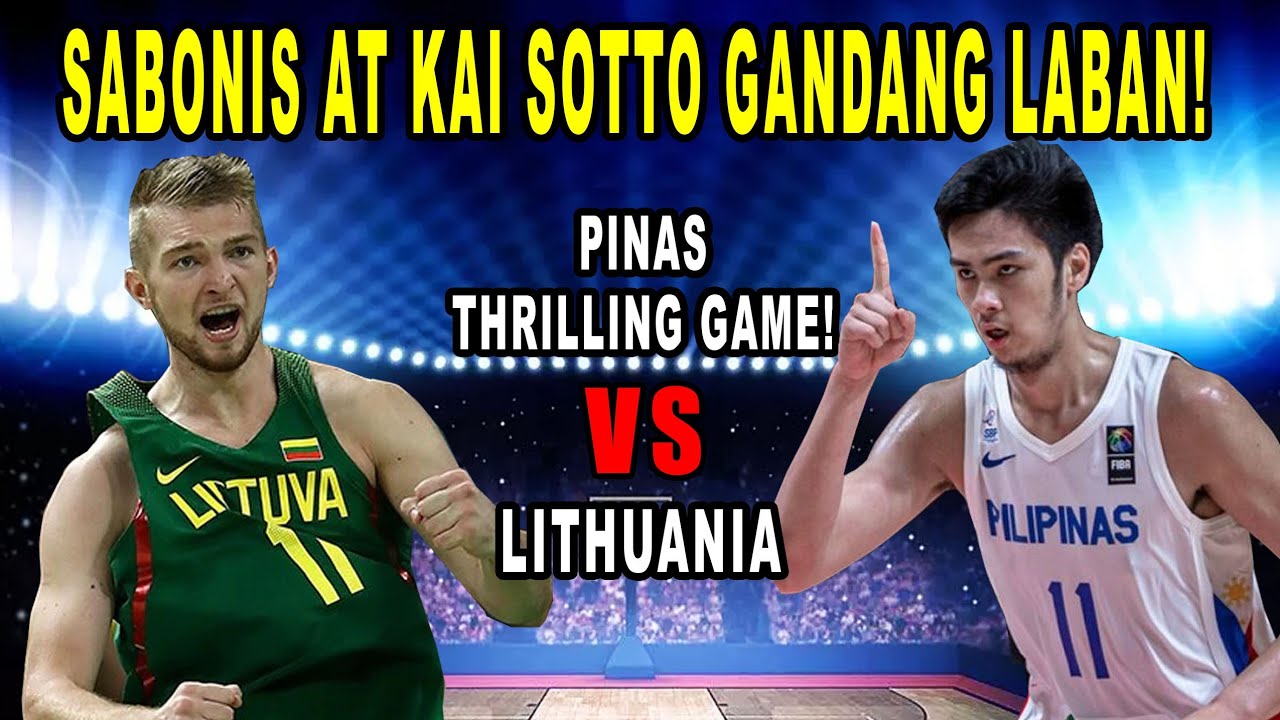 GILAS PILIPINAS vs LITHUANIA - FIBA World Cup 2023 - NBA 2K Simulation ...