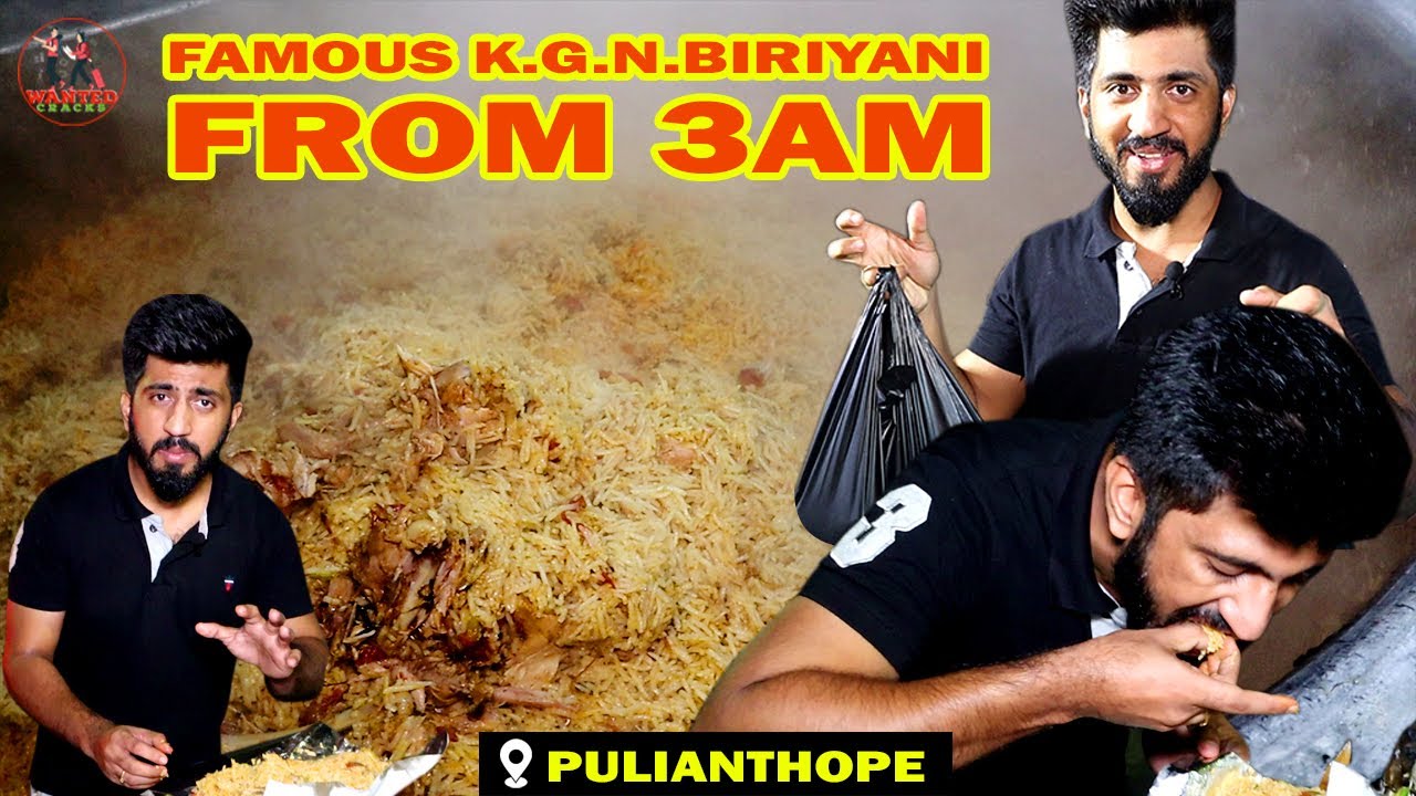 Early Morning 3 AM Biryani Chennai | KGN Aarifa Dum Biryani | Mid Night ...