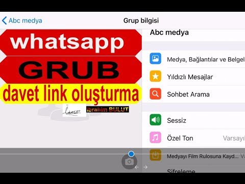 whatsapp grub davet link oluşturma 2018