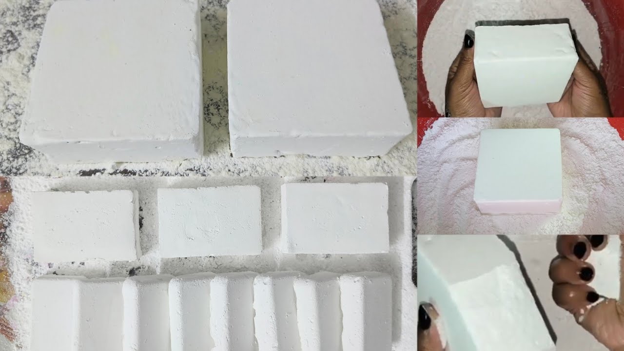 Compilation of Homemade Chalk blocks and its reforms | ASMR | Satisfying - YouTube