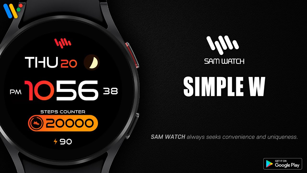 SamWatch Simple W - YouTube