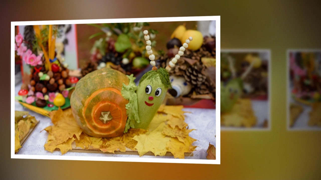 Autumn composition!Compozitie de toamna!Expozitii la gradinita! - YouTube