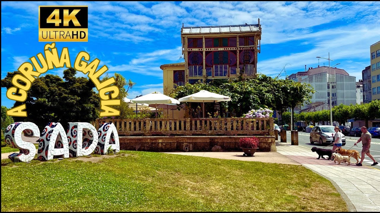 SADA WALK | Paseo marítimo de Sada, Playa, Plaza España, Calles ...