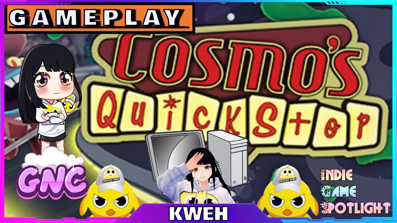 Cosmo's Quickstop | GAMEPLAY | PC/STEAM | Indie Game Spotlight - YouTube