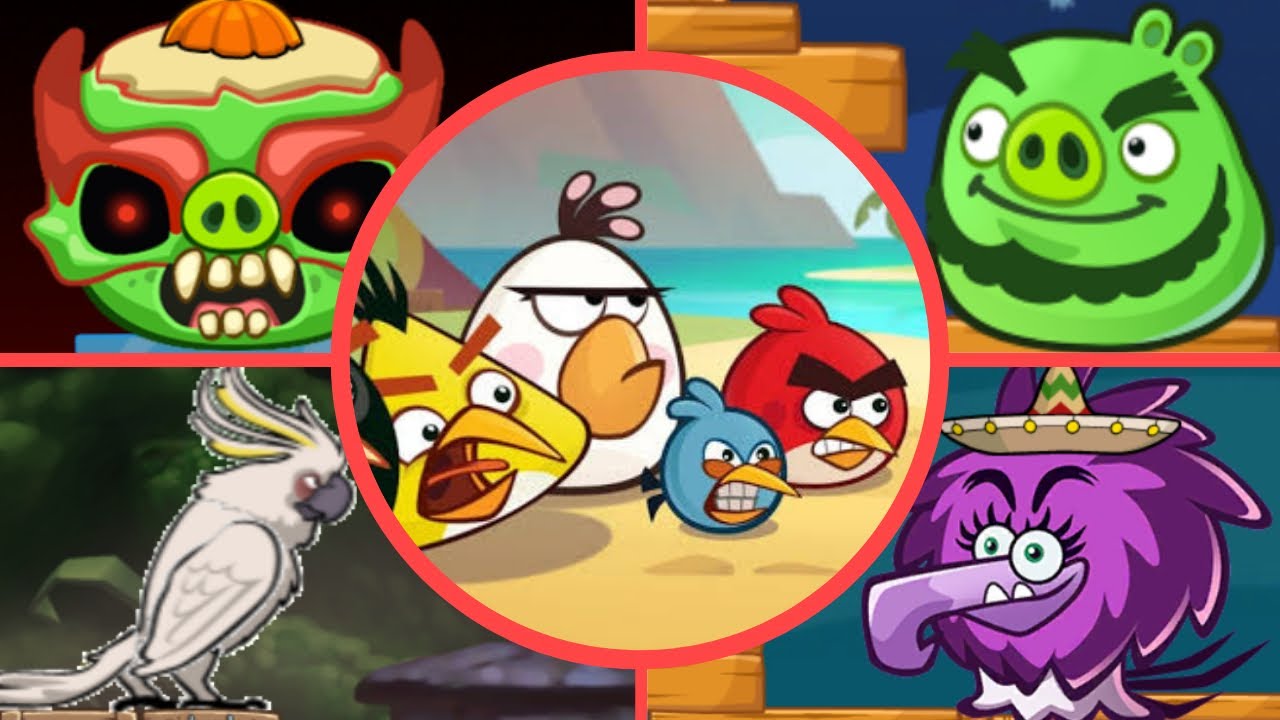 Angry Birds Maker Custom 42 - All Bosses (Luta dos Bosses) - YouTube