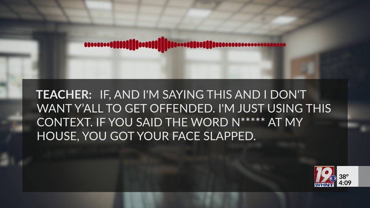 School Issues Statement After Teacher Recorded Using Inappropriate ...