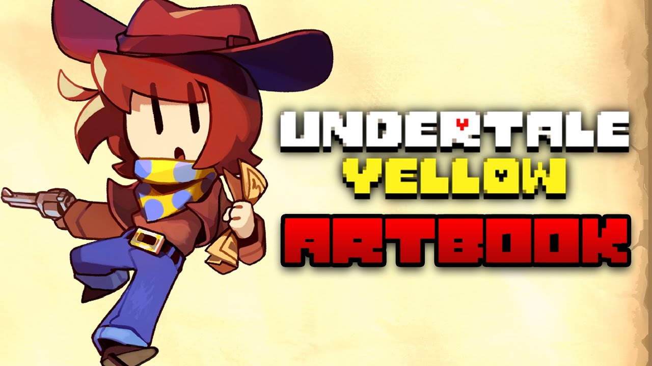 Undertale Yellow Artbook Just Dropped - YouTube