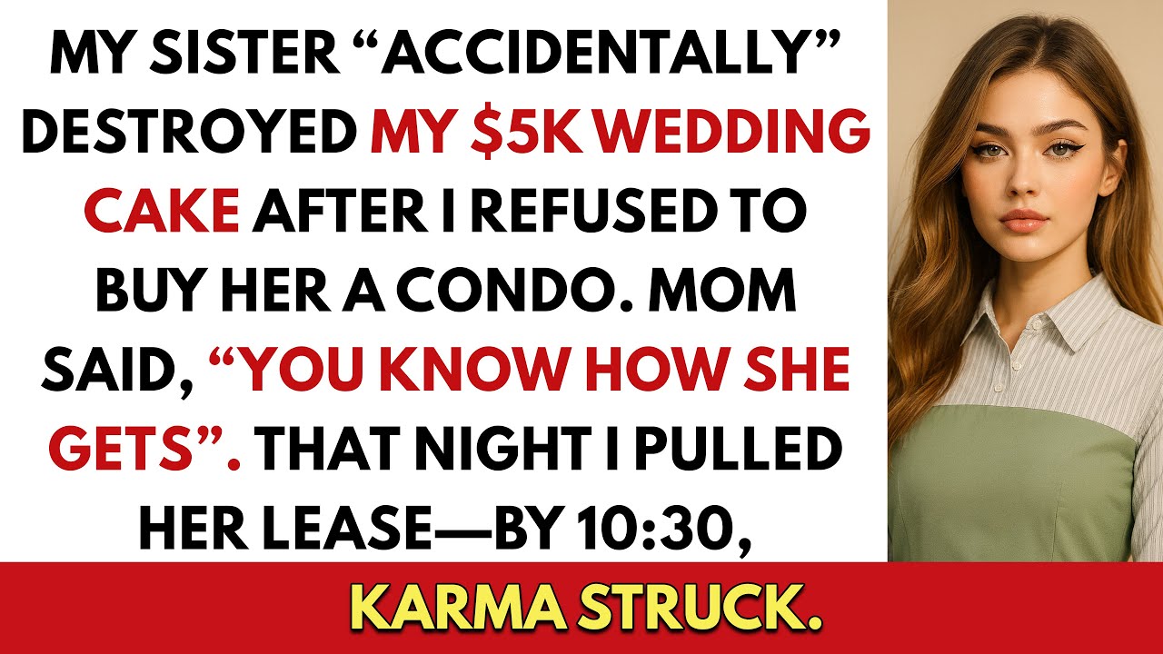 My Sister “Accidentally” Knocked Over My $5K Wedding Cake After I ...