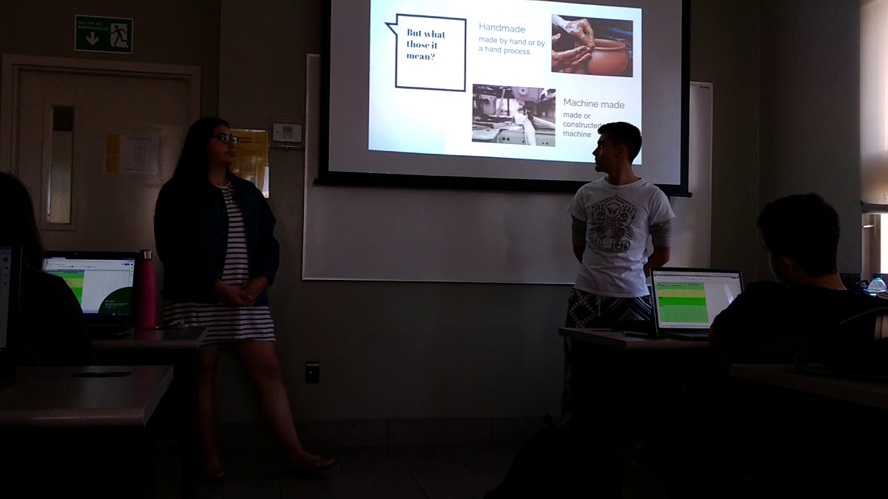 Handmade vs Machine made products - YouTube