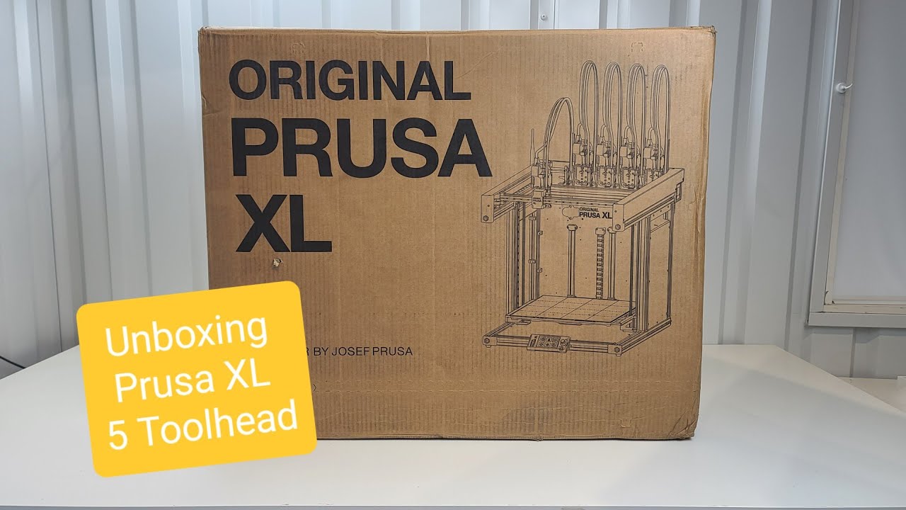 Unboxing and Setup Part 1 of the "Fully-Assembled" Prusa XL 5 Toolhead ...