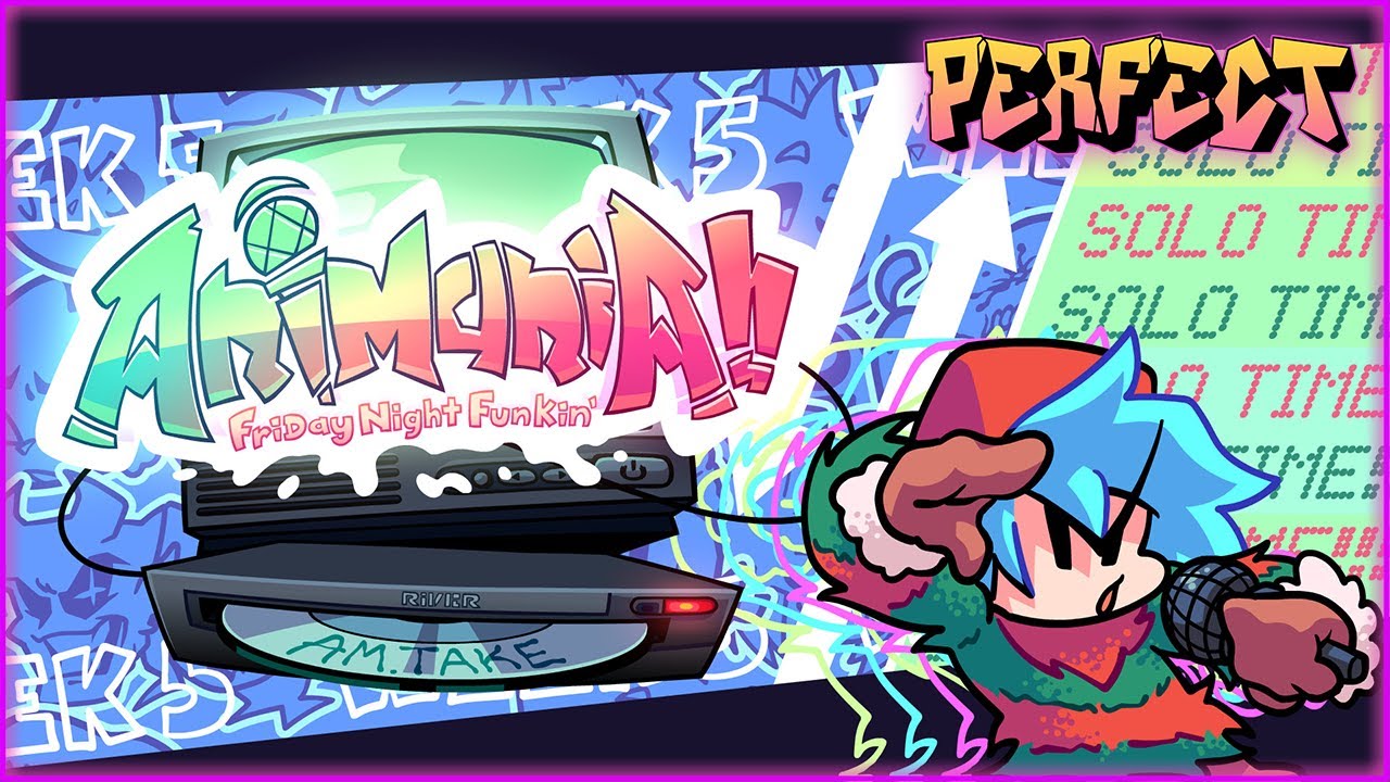 ANIMANIA! (AMAZING Remake Of FNF Oozing With Quality!) - FNF Mod - Perfect Combo Showcase [HARD ...